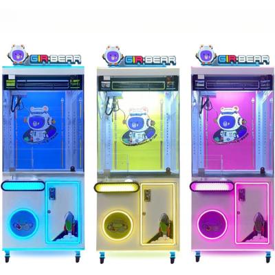 China Luxury Coin Operated Claw Crane Machine 78x70x220cm CE Certified ODM OEM Arcade Toy Vending for sale