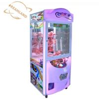 China Dreamland Coin Operated Crane Claw Machine 90x80x200 cm for Amusement Park for sale