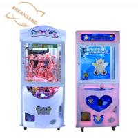 China Dreamland Coin Operated Crane Claw Machine 90x80x200 cm for Amusement Park for sale