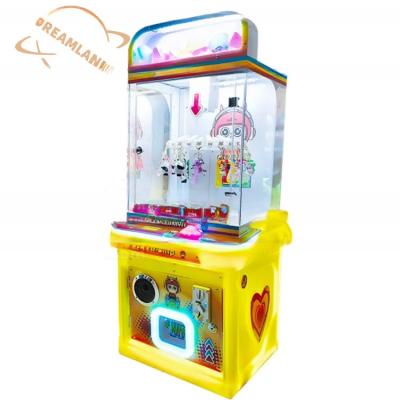 China Dreamland Mini Coin Operated Claw Machine 55x55x128 cm CE Certified for Indoor Game Centers for sale