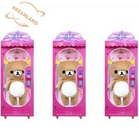 China Dreamland Pink Date Cut Prize Coin Arcade Gift Game Machine 80x74x220cm Cutting Claw Machine for Shopping Mall for sale