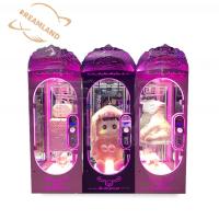 China Dreamland Pink Date Cut Prize Coin Arcade Gift Game Machine 80x74x220cm Cutting Claw Machine for Shopping Mall for sale