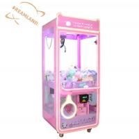 China Dreamland Coin Operated Claw Crane Machine 80x80x200 cm with Bill Acceptor CE Certified for sale