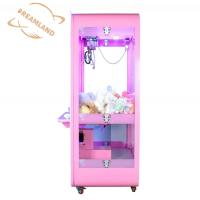 China Dreamland Coin Operated Claw Crane Machine 80x80x200 cm with Bill Acceptor CE Certified for sale