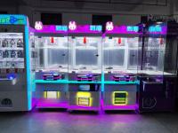 China Dreamland Children Coin Operated Arcade Clamp Prize Machine 84x70x197cm CE Certified for sale