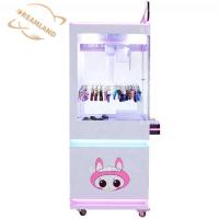 China Dreamland Children Coin Operated Arcade Clamp Prize Machine 84x70x197cm CE Certified for sale