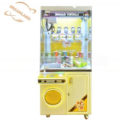 China Coin Operated Claw Machine 85x80x195cm Metal Cabinet Arcade Gift Toy Grabber Crane Game for sale