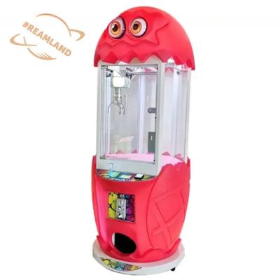 China Dreamland Coin Operated Claw Crane Machine 72x72x175cm Plush Toy Grabber with CE Certificate for sale