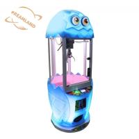 China Dreamland Coin Operated Plush Toy Claw Crane Machine 72x72x175 cm CE Certified for sale