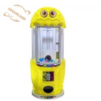 China Dreamland Coin Operated Plush Toy Claw Crane Machine 72x72x175 cm CE Certified for sale