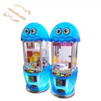 China Dreamland Coin Operated Plush Toy Claw Crane Machine 72x72x175 cm CE Certified for sale