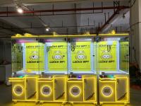 China Dreamland Mini Super Claw Crane Machine 85x80x195cm CE Certified Arcade Toy Prize Machine for sale
