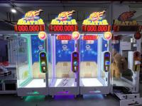 China Dreamland 24 Seconds Challenge Coin Operated Prize Machine 85x90x225cm CE Certified Arcade Gift Cutter for sale