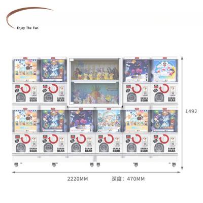 China Dreamland Gashapon Mini Crane Claw Machine 52x40x69cm CE Certified Capsule Toy Vending for sale
