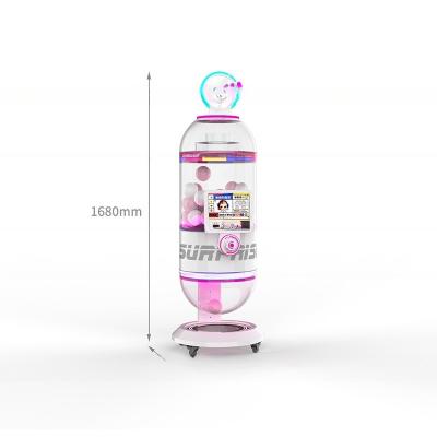 China Dreamland Electric Coin Operated Gacha Prize Game Machine 220V 60W Capsule Toy Vending Machine for Mall for sale