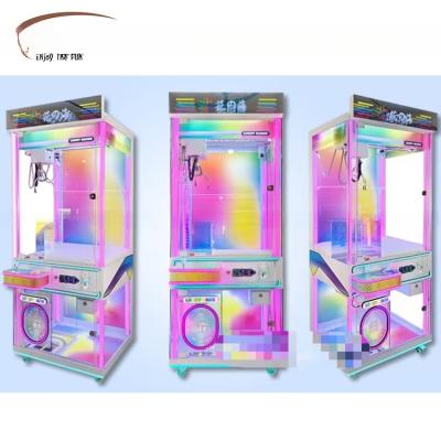 China Colorful Claw Crane Machine 80x86x200cm Arcade Toy Grabber for Game Center CE Certified for sale
