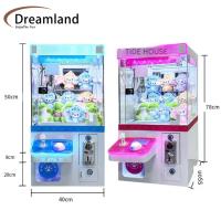 China Dreamland Coin Operated Mini Claw Game Machine 100W 35kg for Arcade for sale