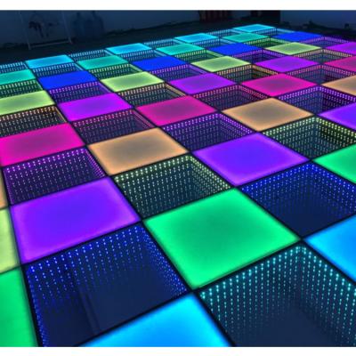 China Interactive LED Dance Floor Game IP67 Waterproof ABS 10x16m Custom Sizes for Game Centers for sale