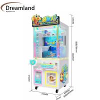 China Intelligent Fishing Claw Machine 70x85x200cm 220V LED Prize Game for Amusement Centers for sale