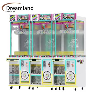 China Mini Luxury Clip Game Machine 28 Clips 50cm Width Gift Toy Machine for sale