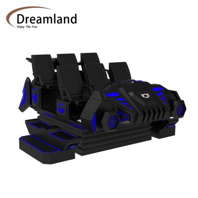 China 9D VR Cinema 6 Seats 360 Degree Movie Theater 1080x1200 Resolution 1200W for sale