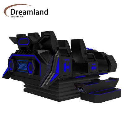 China 9D VR 6-Seat Immersive Cinema 1080x1200 Per Eye 1200W for Entertainment Centers for sale