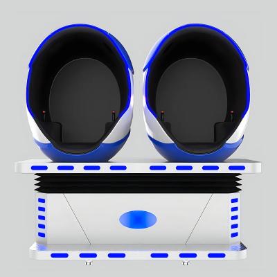 China 9D VR Cinema Egg Chair 200KG 1200W Immersive Movie Watching Virtual Reality Chair for sale