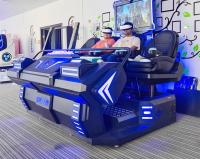 China 9D VR Cinema 360 Degree Immersive Experience 1080x1200 Resolution 260x240x250cm for B2B Marketing for sale