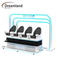 China 4-Seat VR Cinema 260x240x250cm 1080x1200 Per Eye Resolution Immersive Movie System for sale