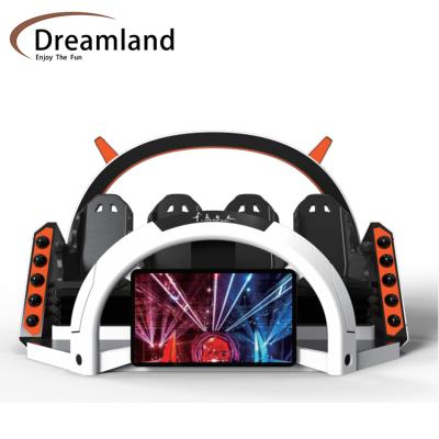 China 9D VR Cinema 4 Seats Immersive Virtual Reality Simulator 320x185x190cm 110V/220V for sale