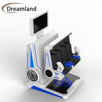 China VR 360 Degree Rotating Roller Coaster Simulator 9D Virtual Reality Game Machine for Arcade for sale