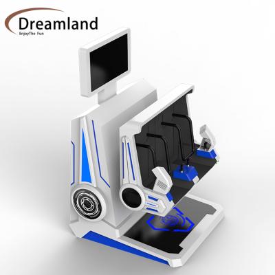 China VR 360 Degree Rotating Roller Coaster Simulator 9D Virtual Reality Game Machine for Arcade for sale
