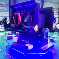 China Electricity Powered VR 360 Game Machine for Thrilling VR Roller Coaster Games for sale