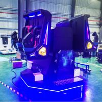 China Electricity Powered VR 360 Game Machine for Thrilling VR Roller Coaster Games for sale