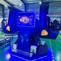 China Electricity Powered VR 360 Game Machine for Thrilling VR Roller Coaster Games for sale