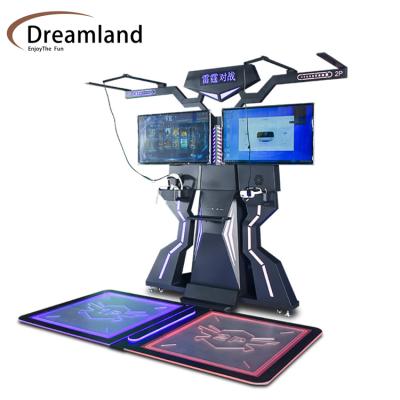 China Dreamland Double VR Combat Game Machine with 42-inch Dual Displays and 100+ Games for 2 Players for sale