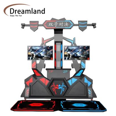 China Dreamland Double VR Combat Game Machine with 42-inch Dual Display, 300kg Weight for 2-Player Gaming for sale