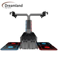 China Dreamland Double VR Combat Game Machine with 42-inch Dual Display, 300kg Weight for 2-Player Gaming for sale