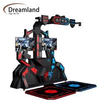 China Dreamland Double VR Combat Game Machine with 42-inch Dual Display, 300kg Weight for 2-Player Gaming for sale