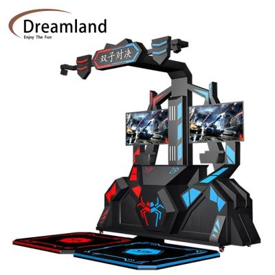 China Dreamland Double VR Combat Game Machine with 42-inch Dual Displays and 2000W Power for 2-Player Immersive Gaming for sale