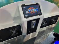 China 4-Seat 9D VR Cinema 360-Degree Movie Theater 3.2m Dynamic Platform for Mall Entertainment for sale