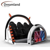 China 4-Seat 9D VR Cinema 360-Degree Movie Theater 3.2m Dynamic Platform for Mall Entertainment for sale