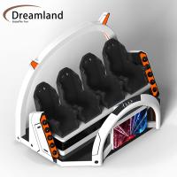 China 4-Seat 9D VR Cinema Simulator 42in Display 220V 3000W Immersive Gaming Equipment for sale