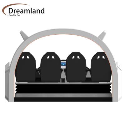 China 4-Seat VR Cinema Motion Chair 3.2m x 1.85m 220V 3000W Immersive Virtual Reality Theater for sale