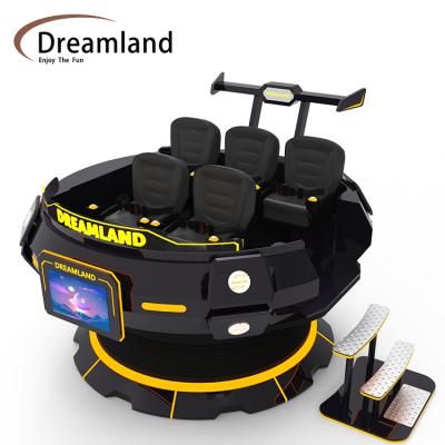 China Dreamland 5-Seat VR Cinema 9D Motion Chair 220V 6000W Immersive Entertainment for sale