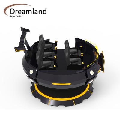 China Dreamland 9D VR Cinema 5 Seats 420x370x240cm 6000W 220V Dynamic Motion for sale