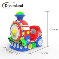 China Dreamland Kiddie Ride 120x87x127cm 220V Coin Operated Children Amusement Game Machine for sale