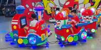 China Fiberglass Kiddie Ride 400x400x130cm 140W Coin Operated Park Attraction for Game Center for sale