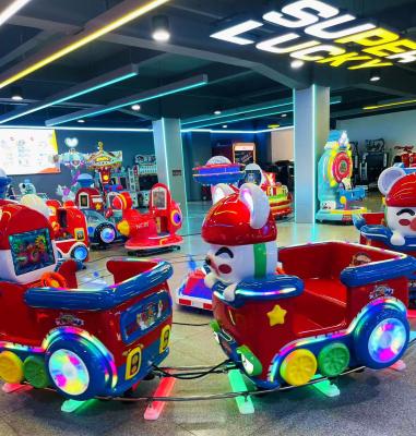 China Fiberglass Kiddie Ride 400x400x130cm 140W Coin Operated Park Attraction for Game Center for sale