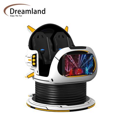 China Dreamland 2-Seat 360 Degree Rotating VR Simulator Cinema with 42 Inch Display and 3000W Power for sale